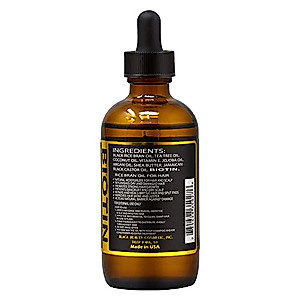 Infinix 2 BOTTLE COMBO Thick and Full Black Rice Oil for powerful Hair growth Biotin &Peppermint oil