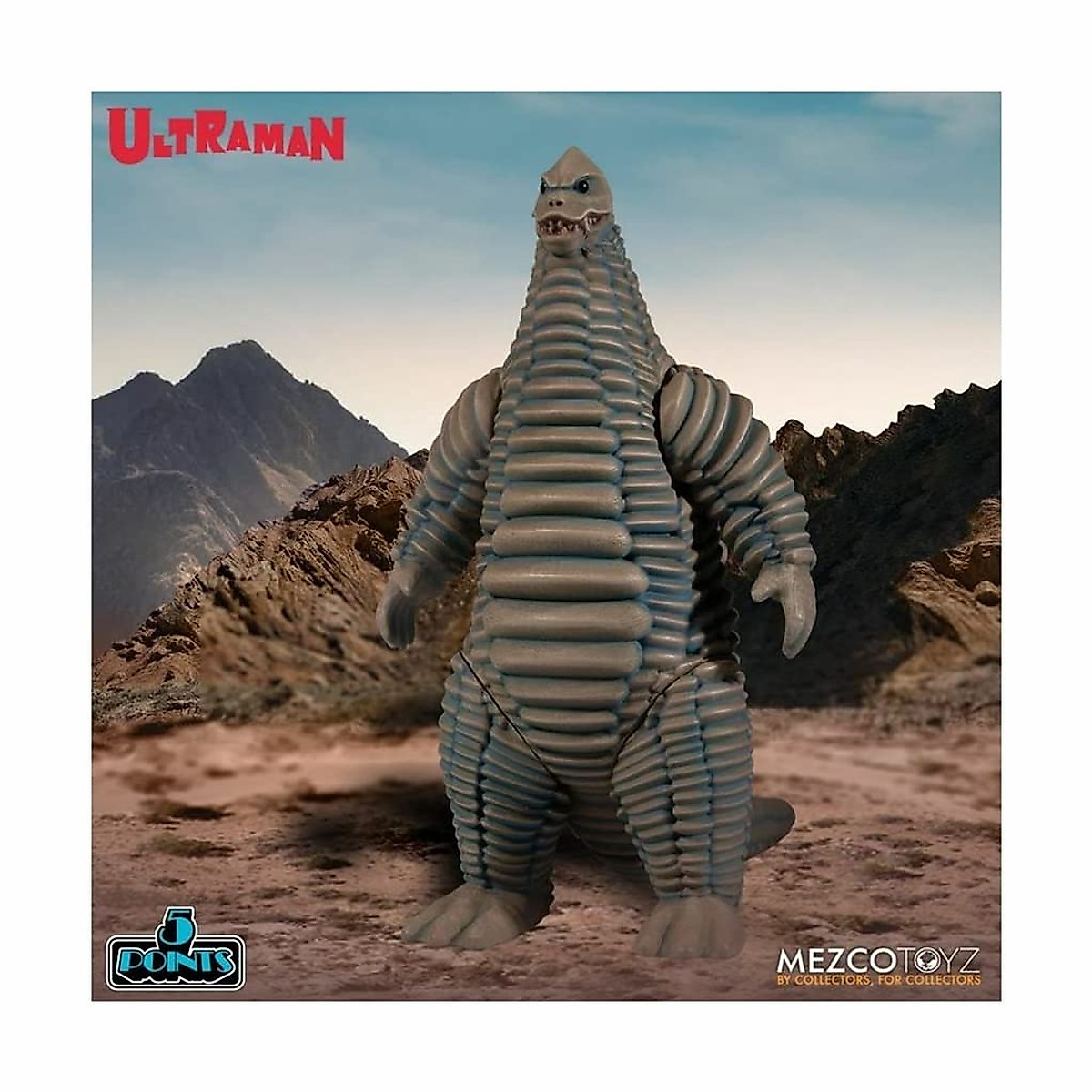 Mezco 5 Points Ultraman & Red King Deluxe Action Figure Boxed Set