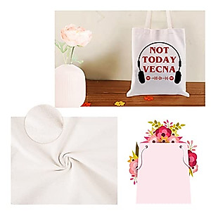 CMNIM ST Season 4 TV Series Inspired Gift Sci Fi Tote Bag Not Today Vecn- Sci Fi Thriller Movie Lover Gift for Fans (Sci Fi Tote Bag)