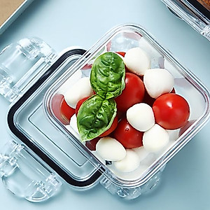 gotman Airtight Food Storage Container With Lid (15.6 oz) - Leak-Proof Lunch Box | BPA-Free | Meal Prep | Microwave, Freezer and Dishwasher Safe | Kitchen Fridge Organizer Boxes | Fresher Food