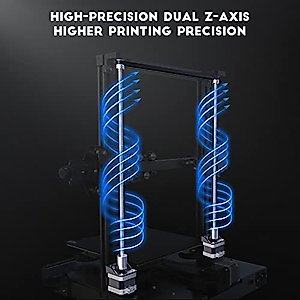 Creality 3D Printer Ender 3 S1 with CR Touch Auto Leveling, High Precision Z-axis Double Screw, Removable Build Plate, Beginners Professional FDM 3D Printer 8.66"(L) x 8.66"(W) x 10.63"(H)