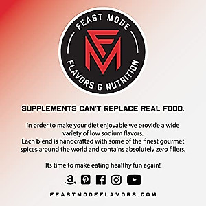 Tequila Lime - Feast Mode Flavors - Low Sodium, No MSG, Gluten Free, All Natural, Meal Prep Seasoning , Healthy , Lime Juice Powder , Tequila Seasoning