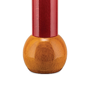 Alessi | Design Wooden Pepper Mill, Red