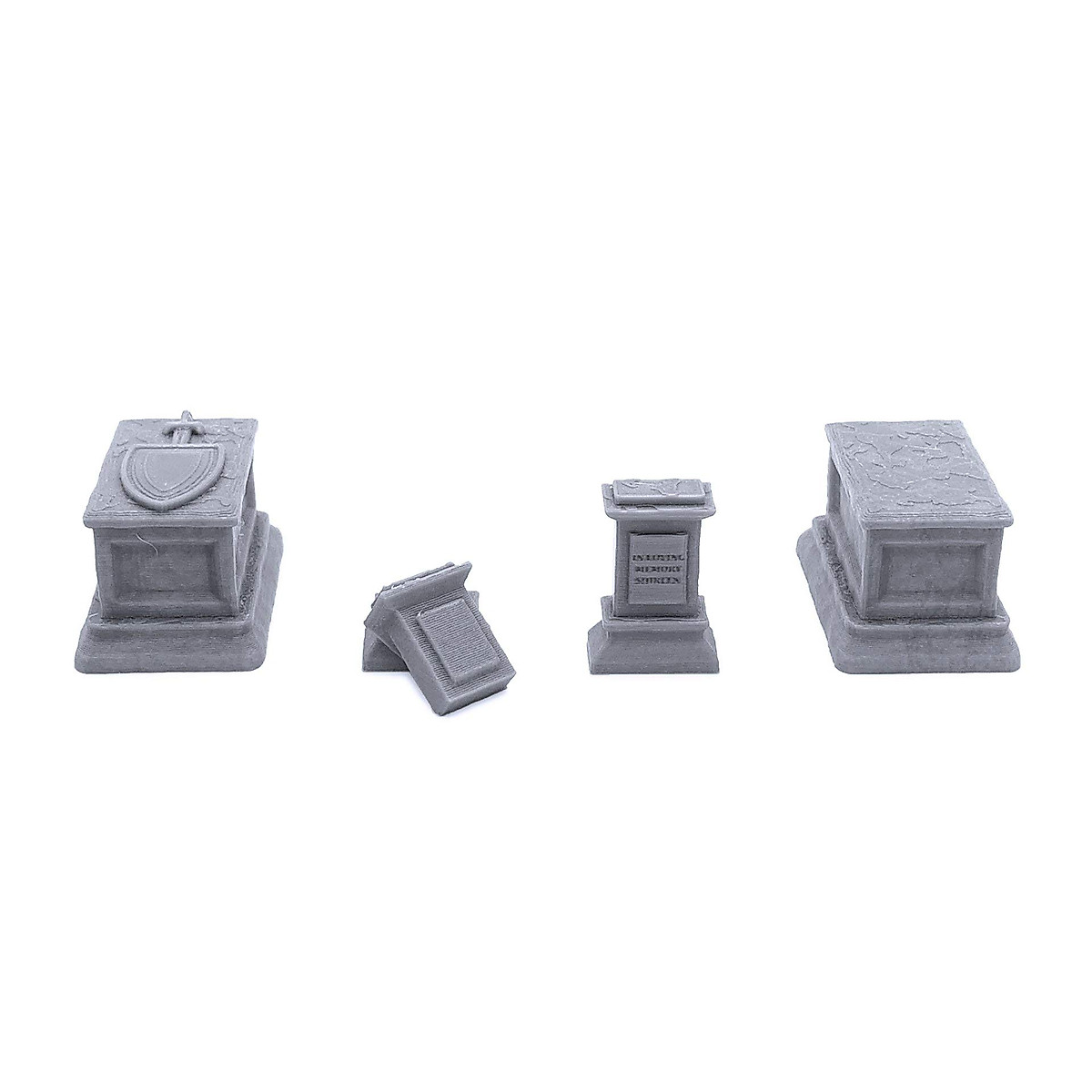 Cemetery Bundle by Terrain4Print, 3D Printed Tabletop RPG Scenery and Wargame Terrain for 28mm Miniatures