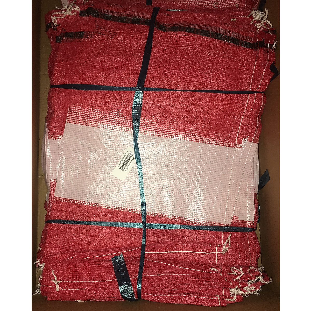 Garden Trends Banded 18" x 30" Mesh Bags - Produce, Harvest, and Firewood Bags (100)