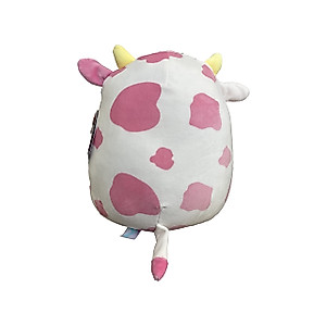 Squishmallows Official Kellytoy Plush 11 Inch (Evangelica The Pink Cow)