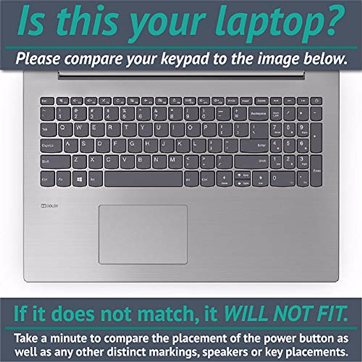 Mightyskins Skin Compatible with Lenovo Ideapad 330 15" (2018) - White Marble | Protective, Durable, and Unique Vinyl Decal Wrap Cover | Easy to Apply, Remove, and Change Styles | Made in The USA