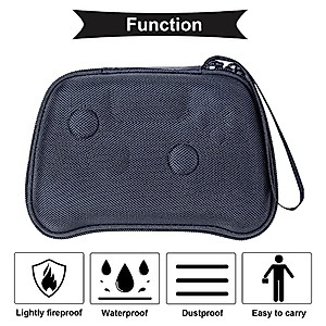 Aenllosi Hard Carrying Case Compatible with Razer Wolverine V2 Pro Wired Gaming Controller (Black)