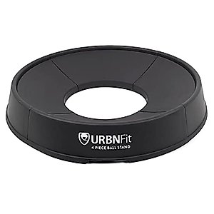 URBNFit Exercise Ball Chair Stand - 4-Piece Base for Yoga, Swiss, Stability and Office Balance Balls - Use for Sitting, Pregnancy Exercises or Gym Workout Routine