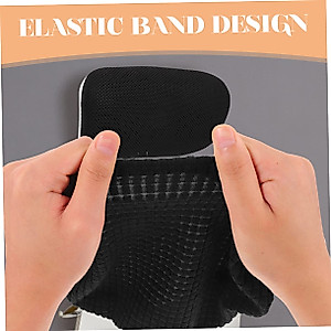 IMIKEYA 10 Pcs Swivel Chair Head Pillow Cover Recliner Sofa Cover Computer Chair Head Cushion Sleeve Chair Headrest Replacement Cover Car Waterproof Fabric Table to Rotate Neck