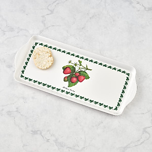Pimpernel Pomona Collection Sandwich Tray | Serving Platter | Crudité and Appetizer Tray | Measures 15.25" x 6.5" | Made of Melamine | Dishwasher Safe