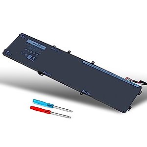 97WH 6GTPY Battery Compatible with Dell XPS 15 7590 9560 9570 9550 15-9560-D1745 15-9560-D1845T 15-9570-D1941T Vostro 7500 Precision 5520 5530 5540 M5510 Workstation Series P56F002 P56F001 P56F 11.4V