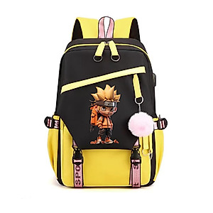 Cute Cartoon Prints Teenage Casual Laptop Backpack Students Lightweight SchoolBag Outdoor Travel Bag