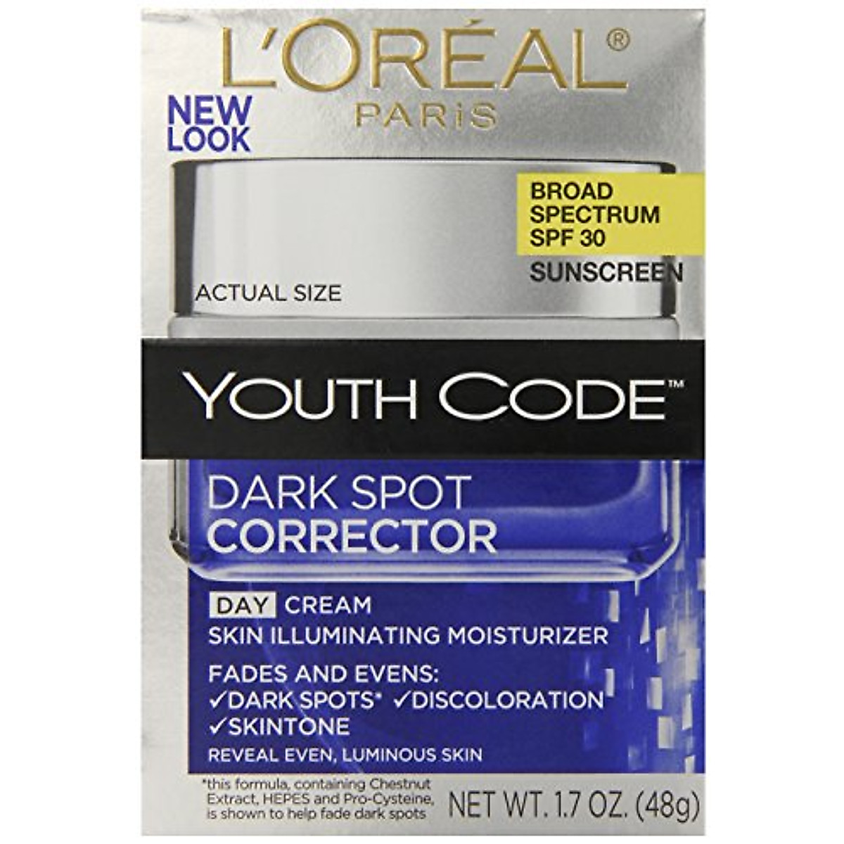 L'Oreal Paris Youth Code Dark Spot Corrector Facial Day Cream SPF 30