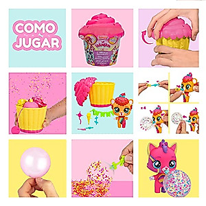 Bubiloons Confetti - 8+ Accessories, Surprise Character That Blow Bubbles, for Girls and Kids 5 and up