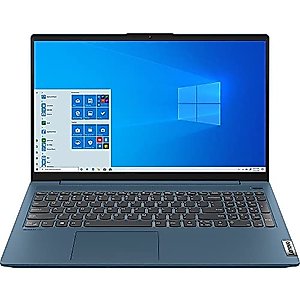 Lenovo IdeaPad 5 15 Home & Business Laptop (AMD Ryzen 7 5700U 8-Core, 8GB RAM, 512GB PCIe SSD, AMD Radeon, 15.6" 60Hz Full HD (1920x1080), Fingerprint, WiFi, Bluetooth, Win 11 Home) (Renewed)