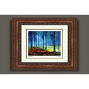 Blue Mist, Limited Edition Signed And Numbered Print By Andre Dluhos