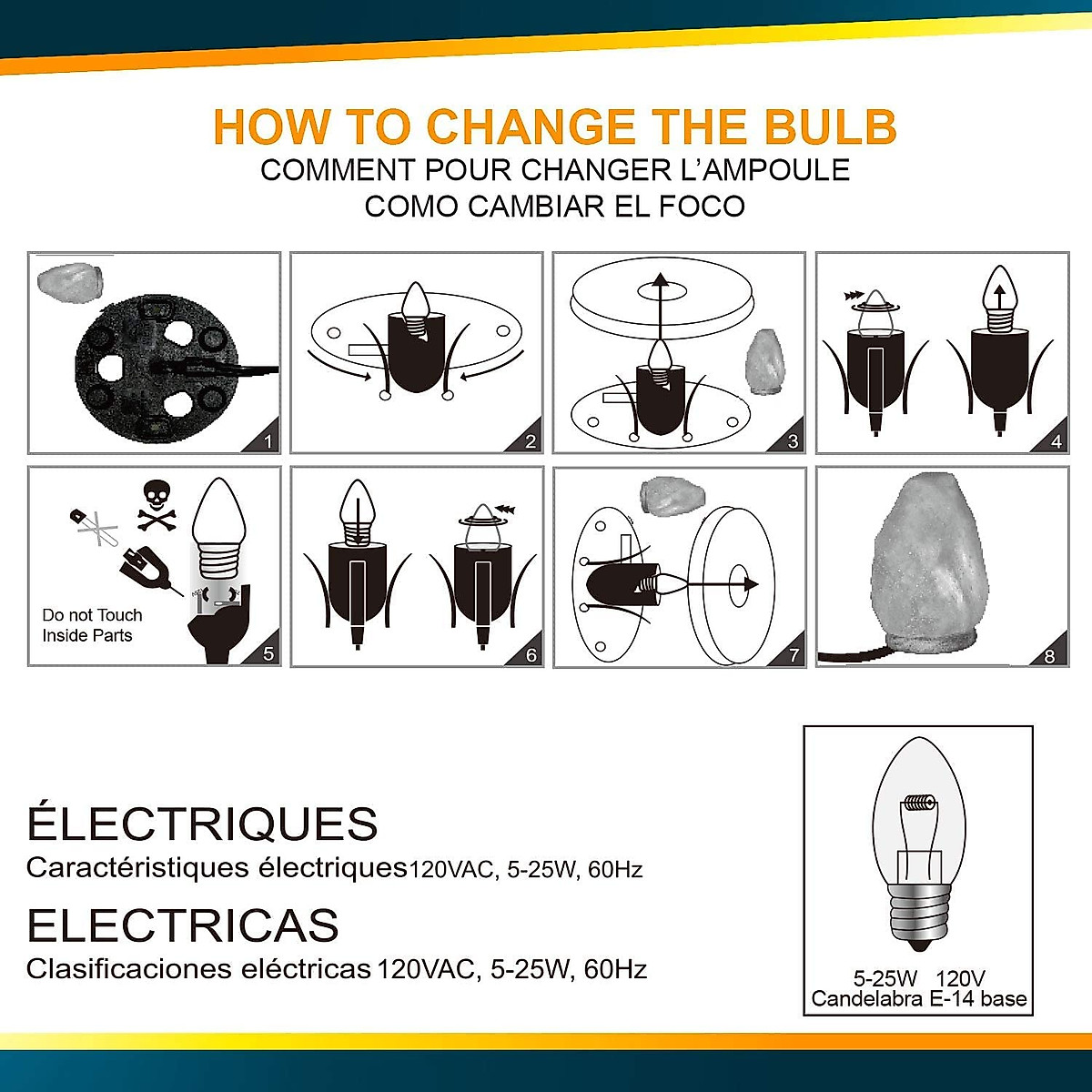Himalayan Glow White Salt Lamp-6 Lbs