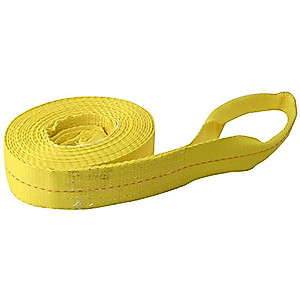 Erickson 59702 3" x 15' Tow Strap with Loops - 9000 lb. Breaking Strength