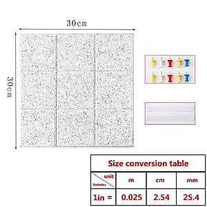 4 Pieces of 3D Wall Stickers, Felt Board Background Wall Display Board, self-Adhesive Cork Board Message Board, Photo Wall