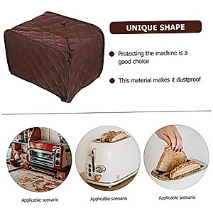 LABRIMP Bread Machine Dust Cover Oven Protector Oven Microwave Combo Microwave Oven Combo Bread Machine Coat Appliances Bag Microwave Oven Grill Cover Practical Toaster Cover Home Supply