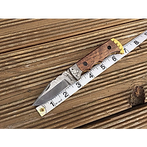 Perkin - Handmade Damascus Pocket Knife - Beautiful Folding Knife