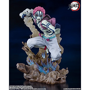 TAMASHII NATIONS - Demon Slayer: Kimetsu no Yaiba - Akaza Upper Three, Bandai Spirits FiguartsZERO Collectible Statue