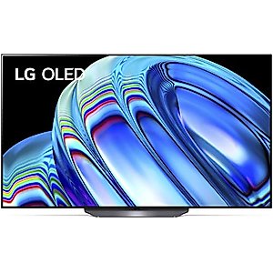 LG 65-Inch Class OLED B2 Series Alexa Built-in 4K Smart TV, 120Hz Refresh Rate, AI-Powered, Dolby Vision IQ and Dolby Atmos, WiSA Ready, Cloud Gaming (OLED65B2PUA, 2022) (Renewed)