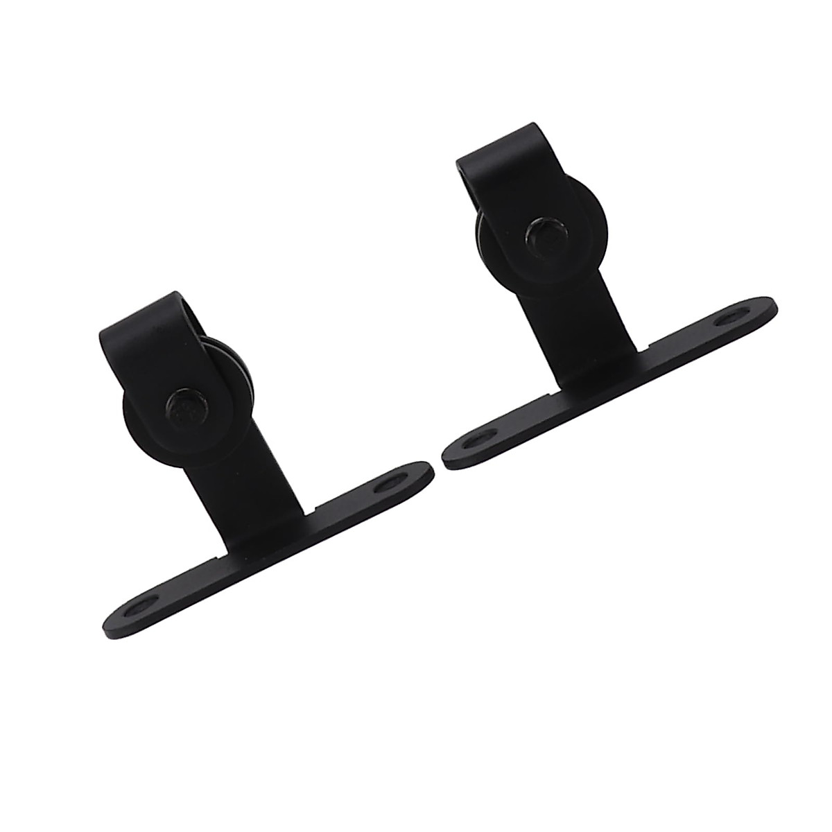 Barn Door Hardware Kit Sliding Door Kit Strong Load Bearing Mini Sliding Door Track Roller Kit Door Track Hardware Closet Track for Single Wooden Door Interior Doors