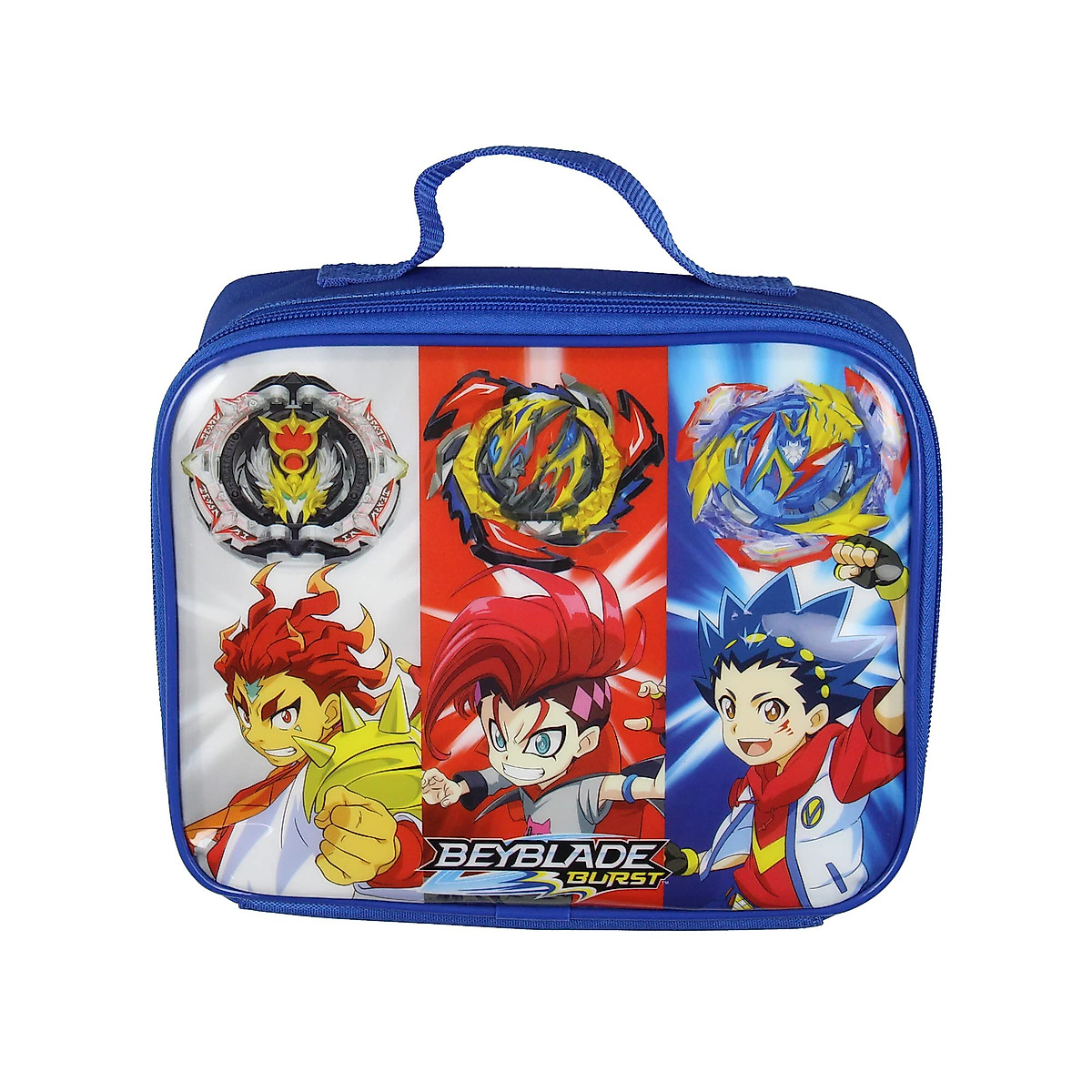 INTIMO Beyblade Burst Show Bel Daizora Valt Aoi Single Compartment Lunch Box Bag