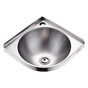 2 Pcs Sink Tap Faucet Hole Cover Kitchen Sink Plug Brushed Stainless Steel Hole Cover for Dia 1.22 to 1.57 Inch (Short)