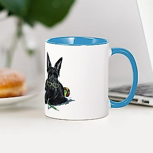 CafePress Working Scottie Mug Ceramic Coffee Mug, Tea Cup 11 oz