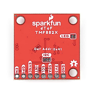 SparkFun Qwiic dToF Imager - TMF8821-5000mm Detection Range - 3x3-4x4-3x6 multizone Output Data - Very Wide dynamically Adjustable Field of View - VCSEL - TDC - histogram Technology - LDAF