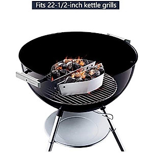Dongftai SG40C (2-Pack) Charcoal Basket- BBQ Grilling Accessories for 22-1/2-inch Kettle Grills, Weber's One Touch and Master Touch Charcoal Grills