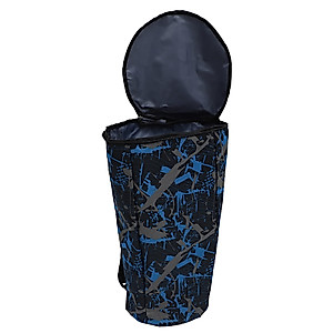 EXCEART Drum Gig Bag Drum Bag Shoulder Strap African Drum Bag Oxford Fabric African Drum Shoulder Carry Case for 10 Inch African Drum Storage Djembe Hardshell