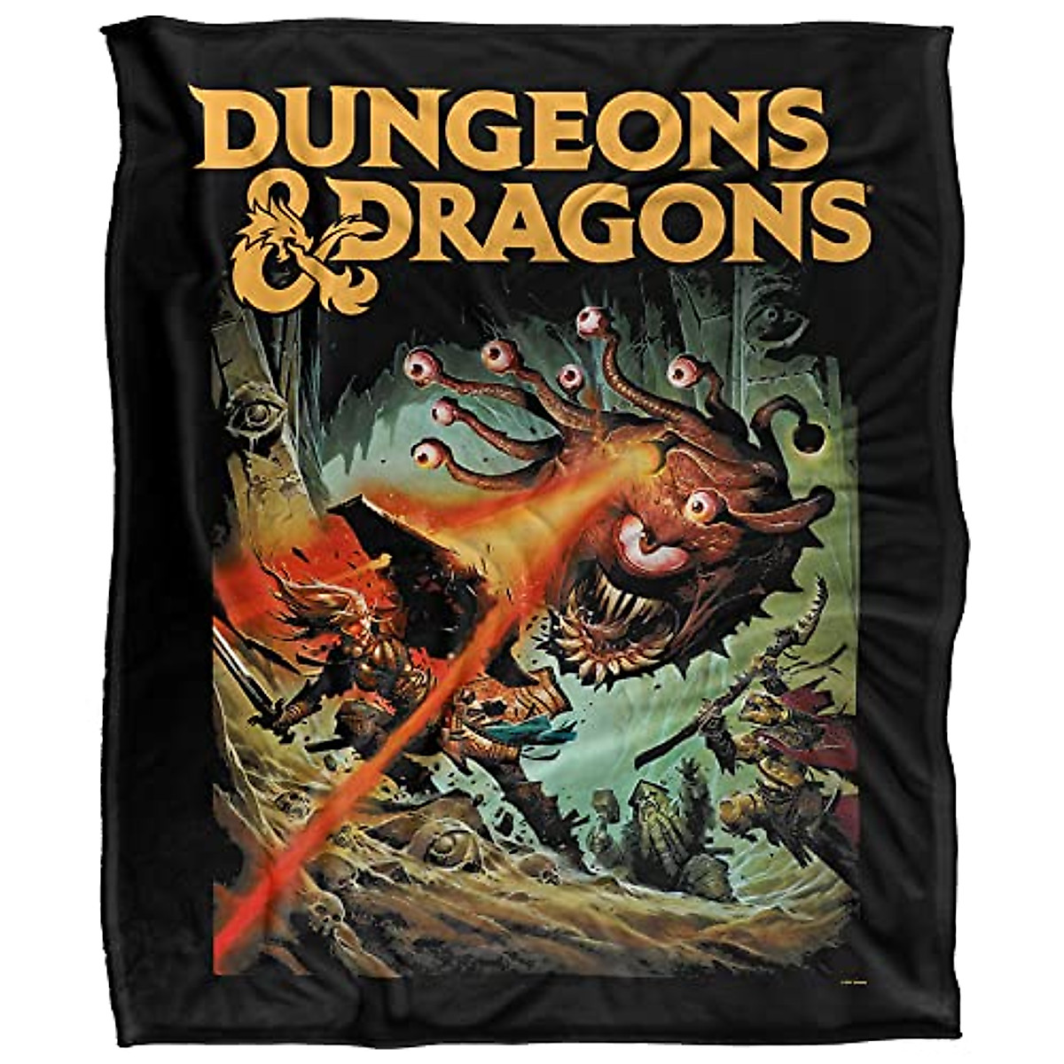 Dungeons and Dragons Beholder Strike Silky Touch Super Soft Throw Blanket 50" x 60"