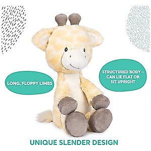 Baby GUND Lil’ Luvs Collection, Bodi Giraffe Premium Plush Stuffed Animal for Babies, Yellow/Brown, 12”