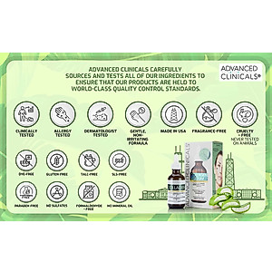 Advanced Clinicals Collagen Serum For Face | Collagen Face Serum For Skin Tightening Helps Lift, Plump, & Firm Sagging Skin | Serums For Skin Care | Anti Wrinkle Boost, Fragrance Free, 1.75 Fl Oz