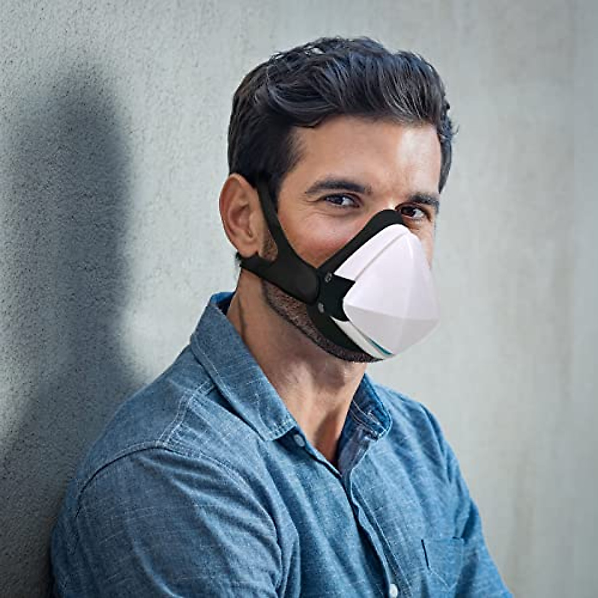 Belovedone Personal Wearable Air Purifiers Smart Electric Respirator Reusable Portable Rechargeable Purifier for Men Women (Deluxe Plus, White)