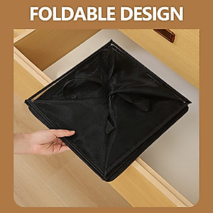 Foldable Laundry Hamper, Portable Mesh Laundry Basket with Handles, Collapsible Washing Laundry Bin Organizer for Storage Clothes Toys In Bedroom Bathroom