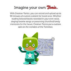 Tonies Superhero Creative Audio Character - Turquoise/Green