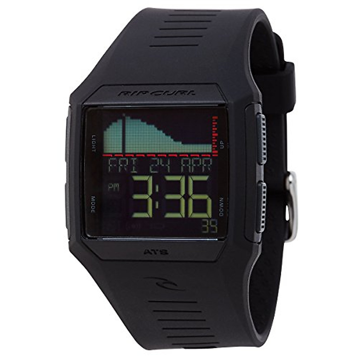 RIP CURL Search Rifles Tide Watch, Midnight, One Size