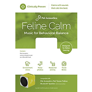 Pet Acoustics Feline Extra Calm Music SD Card