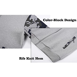 MAGCOMSEN Track Suits for Men Set Winter Sweatpants Camo Tracksuit Running Jacket Casual Sweatshirt Jackets Running Suit Athletic Set for Men Sweatsuit