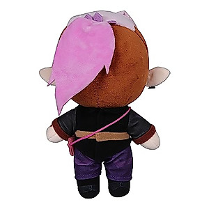 Duwseal Owl House Plush Doll Amity Blight Stuffed Toy Kids Luz Soft Anime Cute Plushies Doll Decoration Toys 9.8in (Amity Blight, Medium)