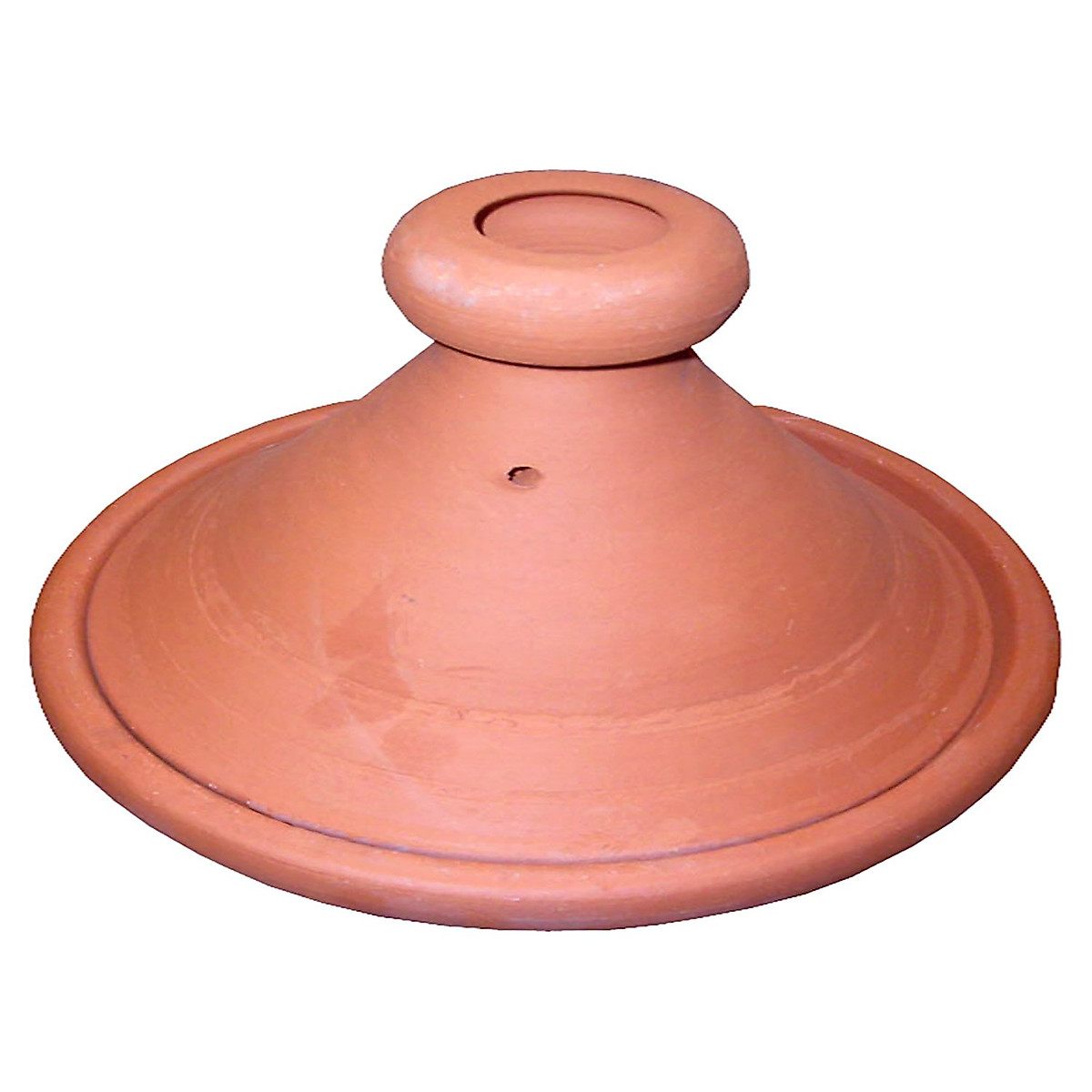 Moroccan Handmade Lead Free Safe Cooking Tagine Non Glazed Medium 10 inches Across Traditional