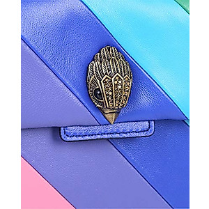 Kurt Geiger London Leather Kensington Shoulder Bag Blue One Size