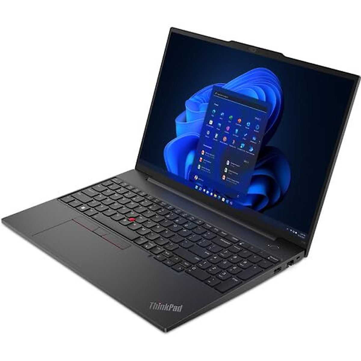 Lenovo ThinkPad E16 Gen 1 2023 Laptop 16" WUXGA IPS Touchscreen 10-Core Intel i7-1355U 40GB DDR4 1TB SSD Iris Xe Graphics Thunderbolt 4 Wi-Fi 6 Backlit KB Fingerprint Windows 11 Pro w/ONT 32GB USB
