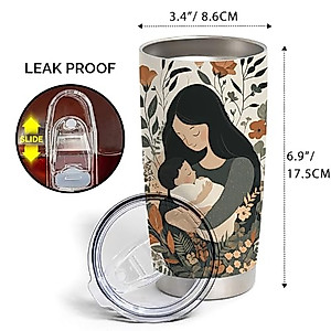 FOCIUZTA 20oz Cartoon Gaming Controller Pattern Tumbler with lid, Travel Coffee Cup, Ideal for Easter, Gaming Enthusiast, Mother Day, and birthday gifts