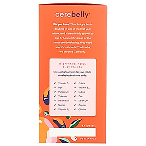 Cerebelly Organic 8-9 Months Variety Pack Baby Purees 3 Count, 4 OZ